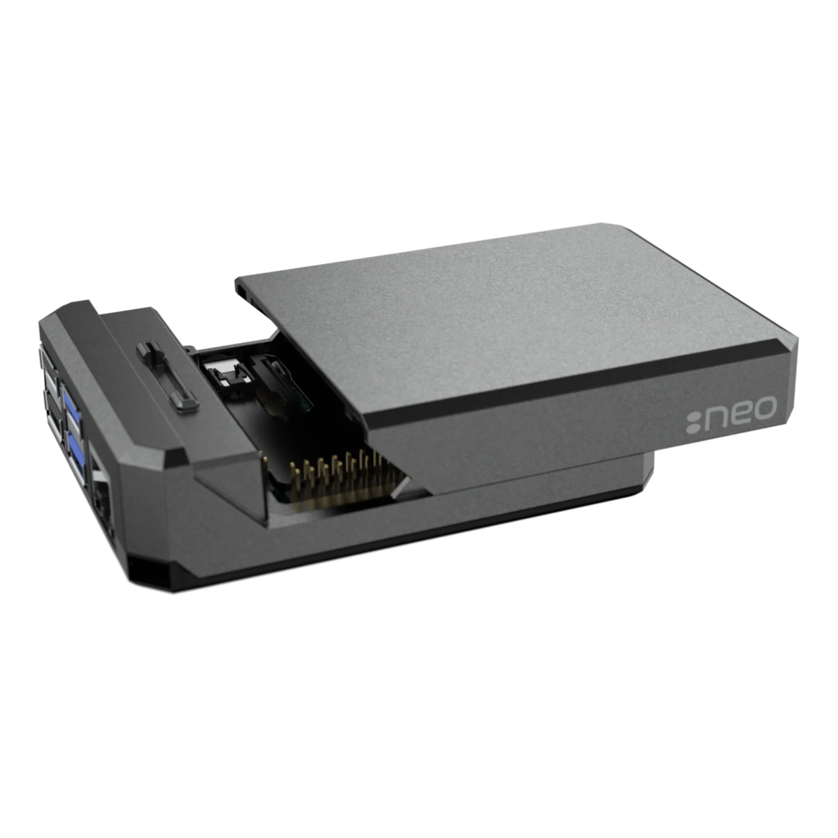 Buy Argon NEO Case for Raspberry Pi 4 - RoboMaterial