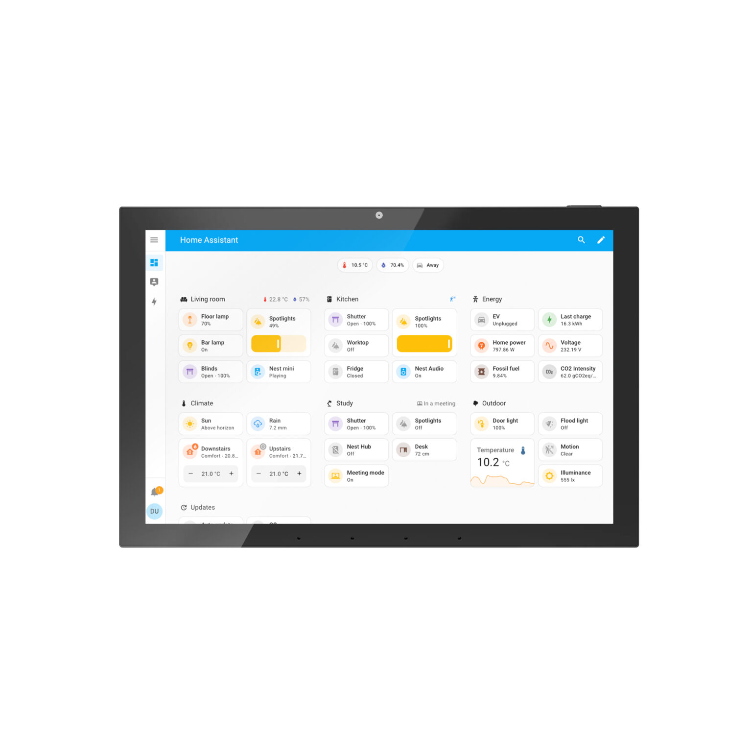 Dashboards / Control Panels - RoboMaterial